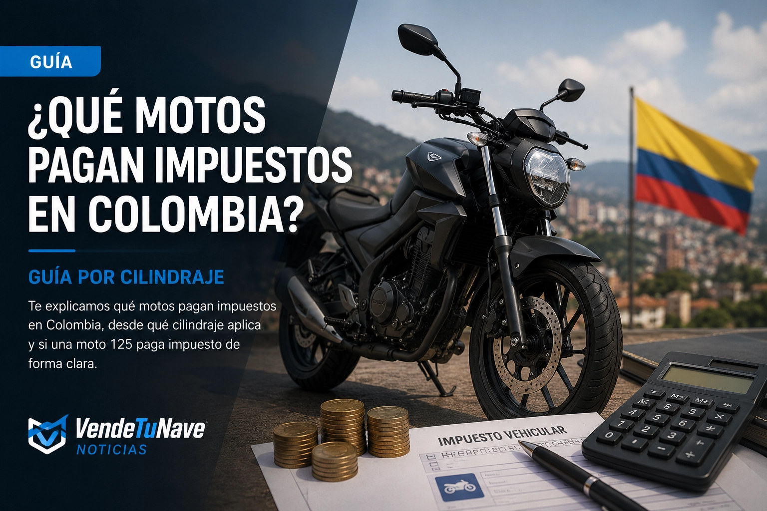 ¿Qué motos pagan impuestos? Cilindraje y reglas | Noticias | VendeTuNave